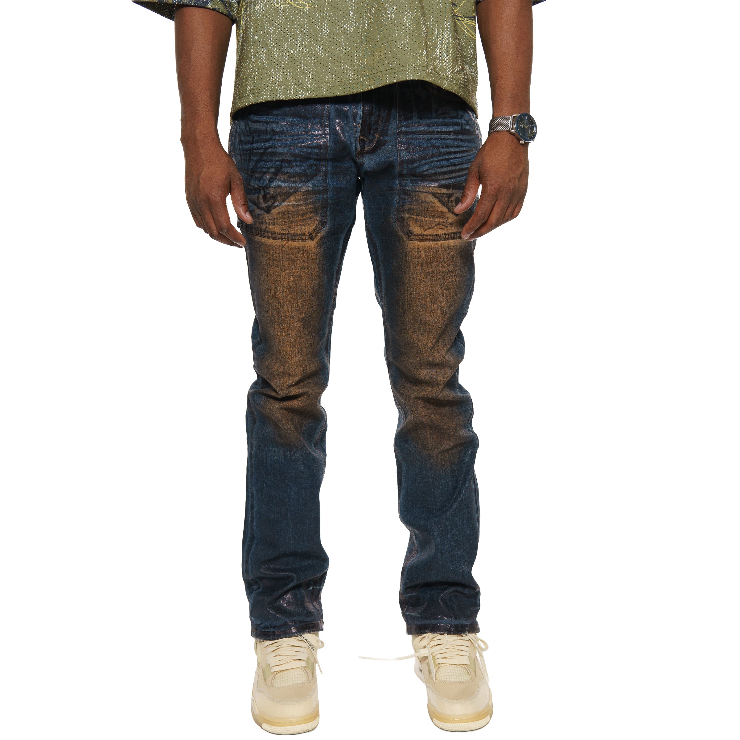 Vicious distressed denim pant – VIERICHEPARIS